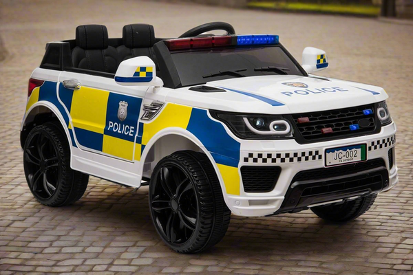 Kids Electric 12V Ride On SUV Off Road Police Car Kiddies Motors