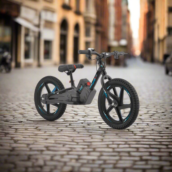 Neo Outlaw 16″ 250W Electric Balance Bike - Electric Blue – Kiddies Motors