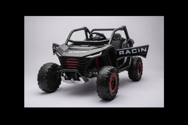24v Kids 4wd Desert UTV 2 Seater Ride on Buggy With Remote - Black ...
