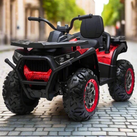 Spider Red Desert ATV 24v Electric Ride On Quad With Remote – Kiddies ...